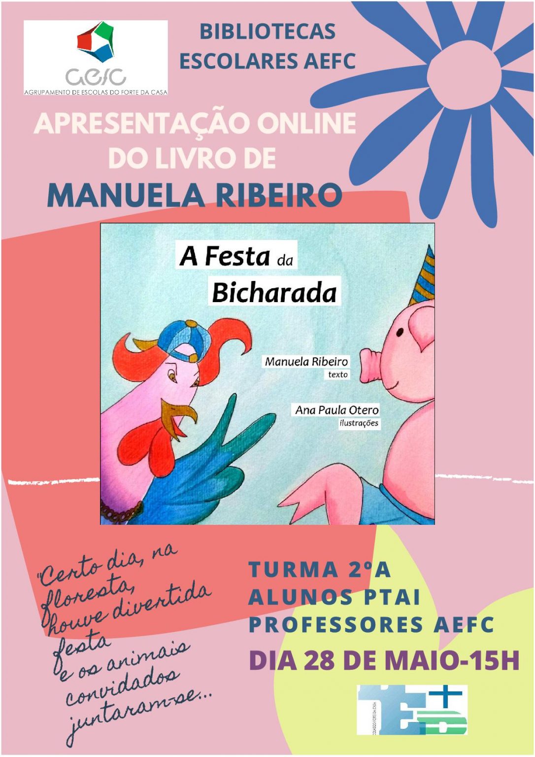 Apresentação do Livro de Manuela Ribeiro - Bibliotecas Escolares